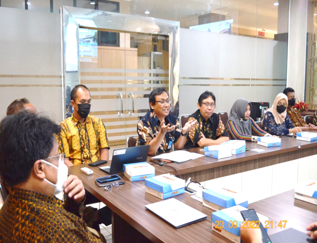 LPPM Universitas Bangka Belitung berkunjung ke LPPM UNS dalam rangka ...