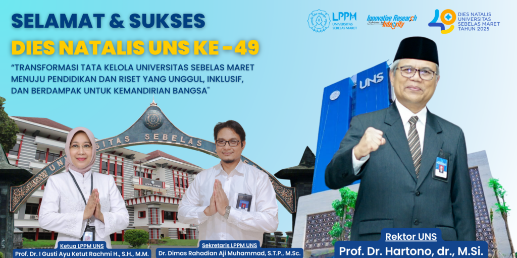 LPPM UNS – Lembaga Penelitian dan Pengabdian kepada Masyarakat (LPPM)